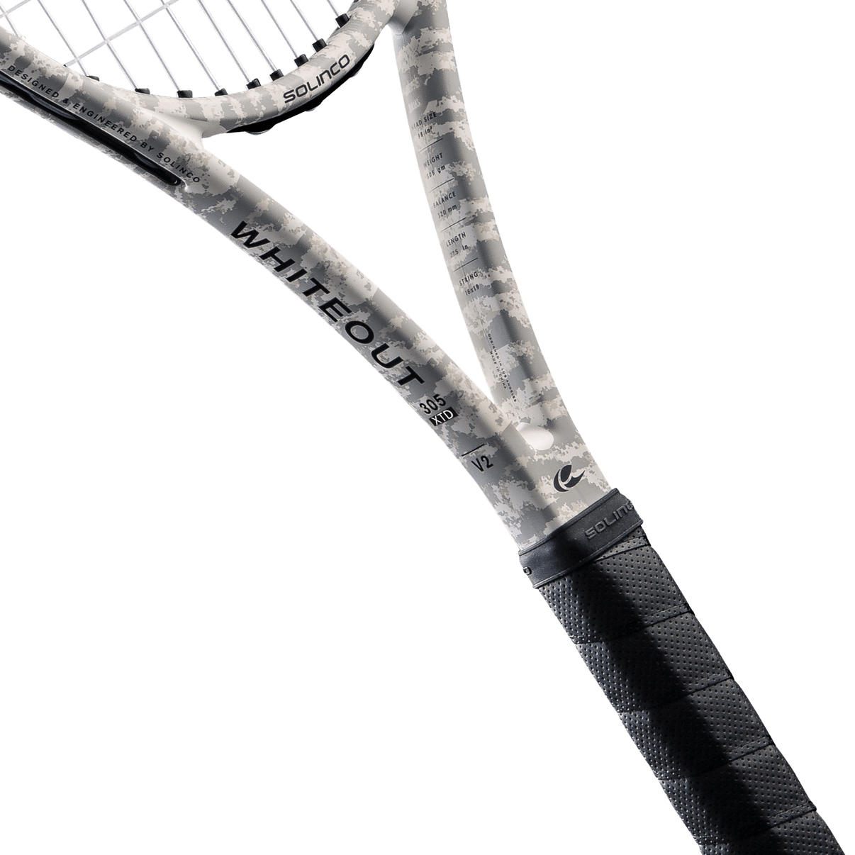 Solinco Whiteout V2 305 XTD Tennis Racquet – Solinco Sports Australia ...